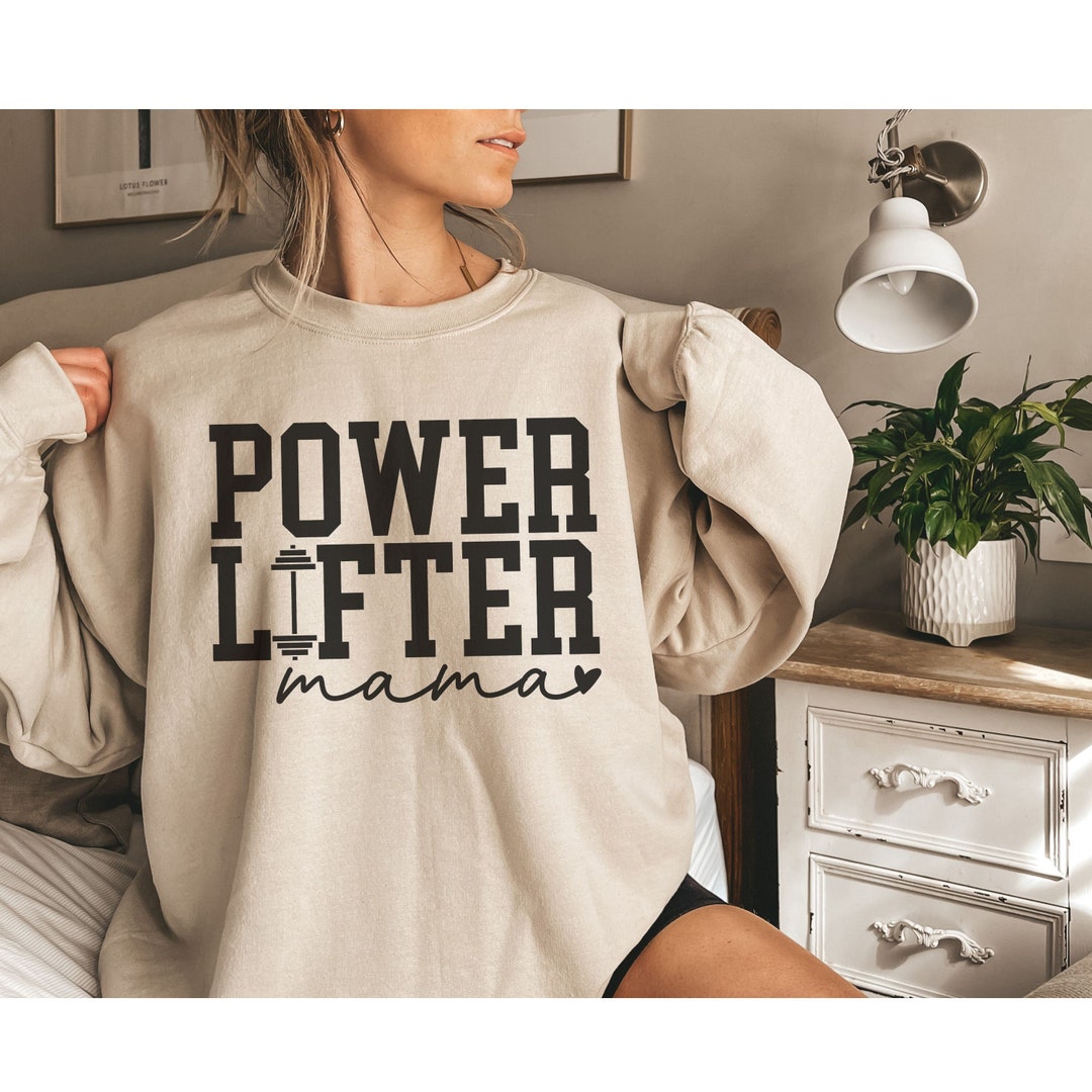 Powerlifting Mom Sweatshirt, Powerlifting Mom Shirt, Powerlifting Shirt ...