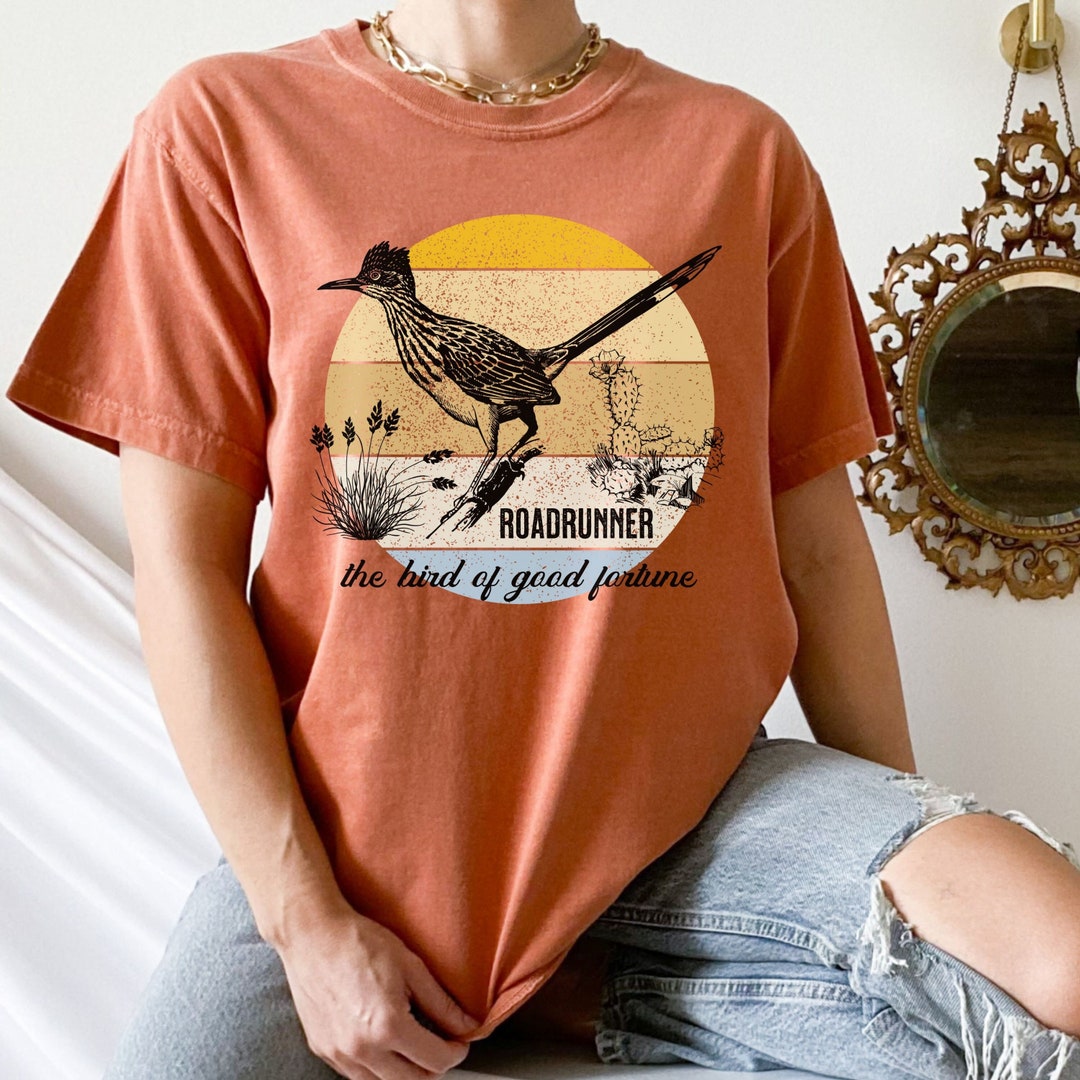 Roadrunner Shirt, Graphic Tees for Women, Bird Watcher Gift, Bird ...