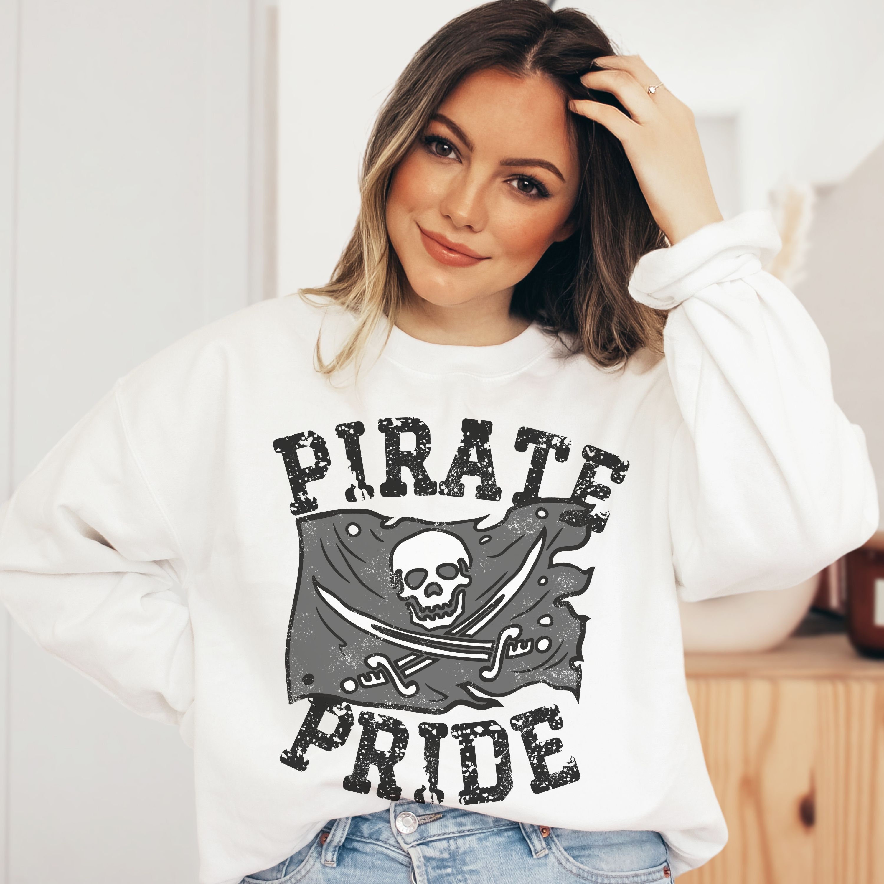 Pirate School Sweatshirt, Pirate Sweatshirt, Pirate Shirt, Pirate Mom ...