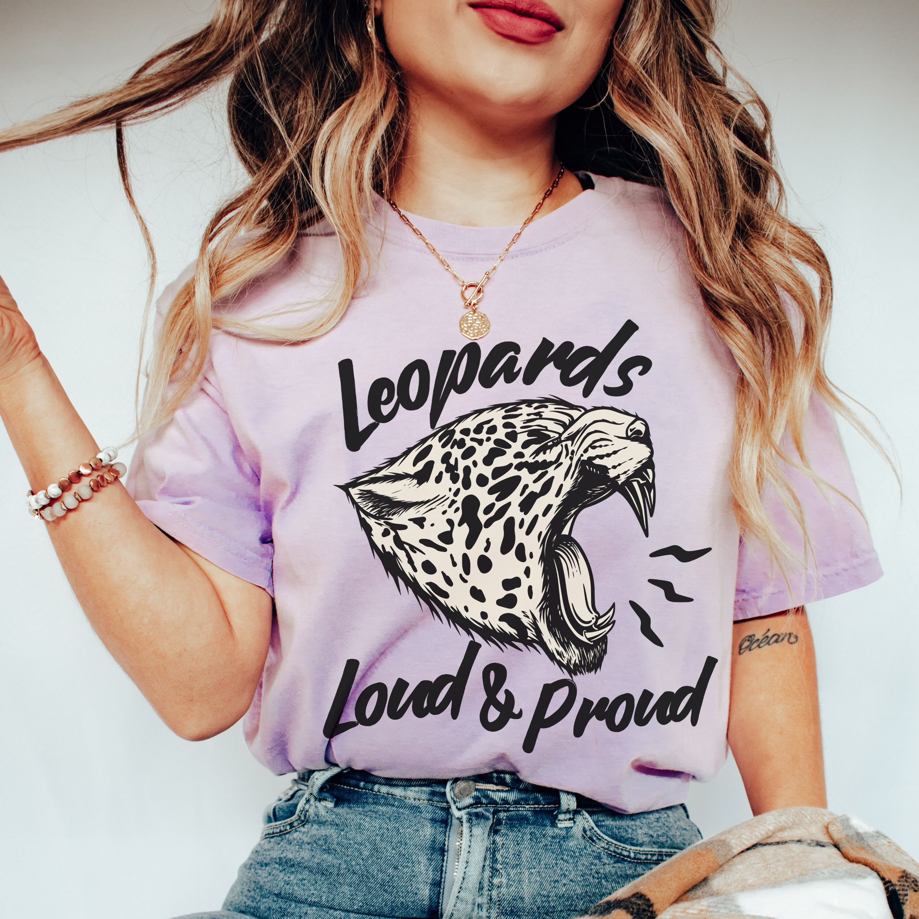 Leopards Shirt, Leopard Tshirts, Leopard Mascot Shirt, Mascot Tee ...