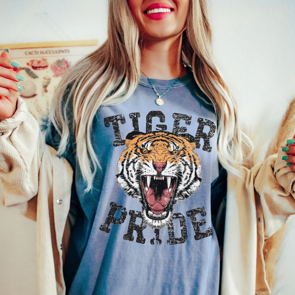 Tigers Shirt Tiger Tshirt Tiger Pride Tee Retro School - Etsy