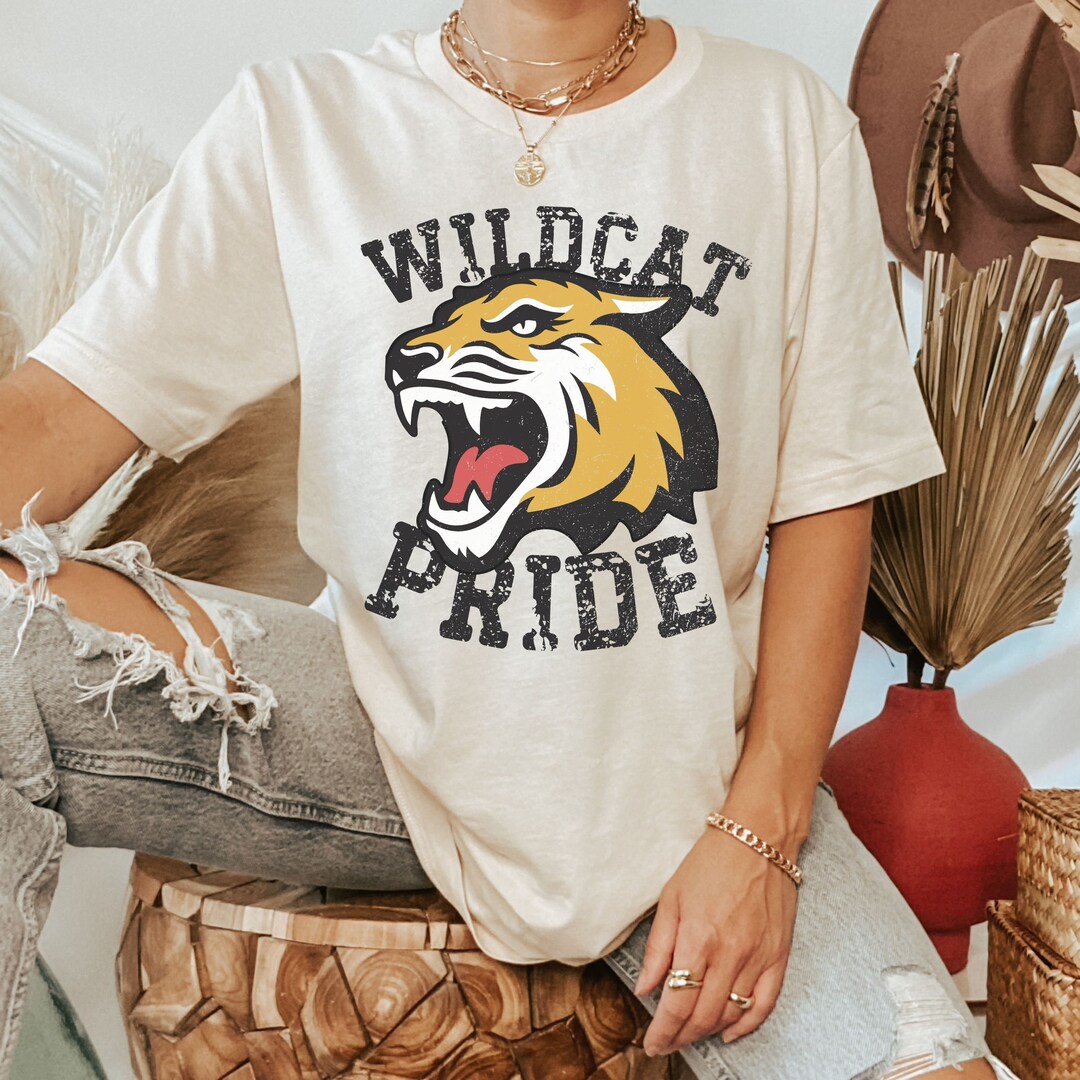Wildcats Shirt, Wildcat Shirt, Wildcats School Spirit Shirt, Wildcat ...