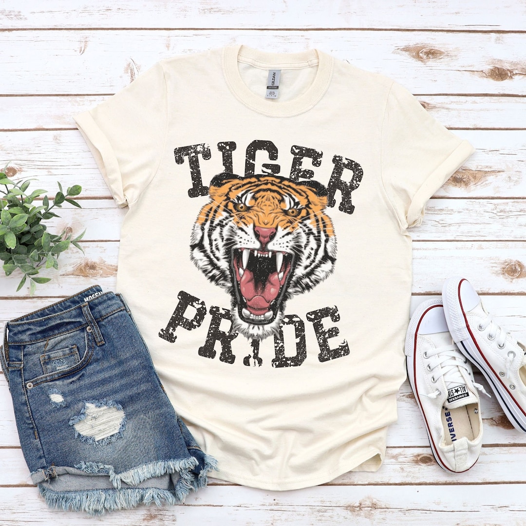 Tigers Shirt, Tiger Tshirt, Tiger Pride Shirt, Tigers Football Tee ...
