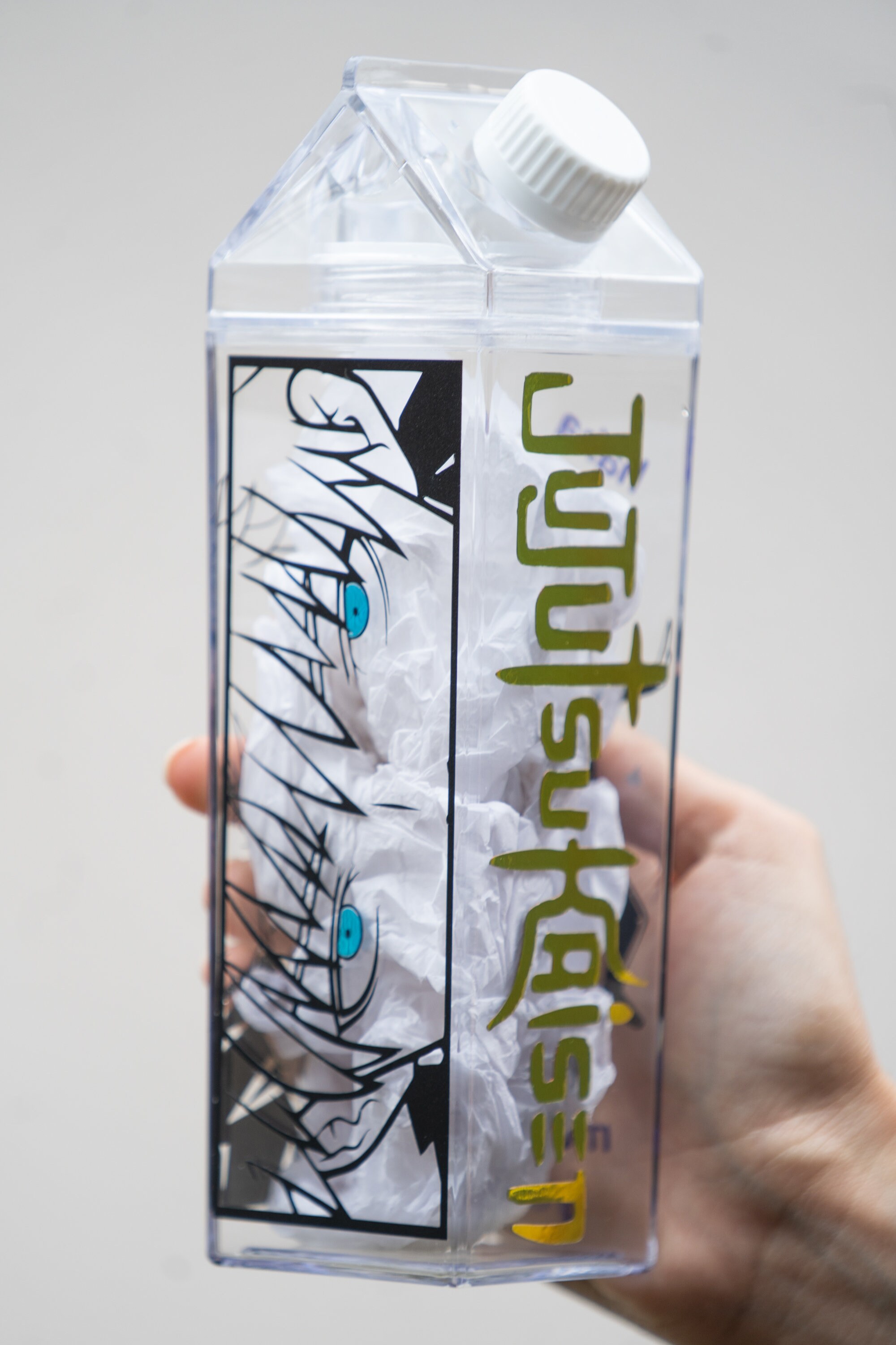 Jujutsu Kaisen Gojo Inspired Milk Carton - Etsy