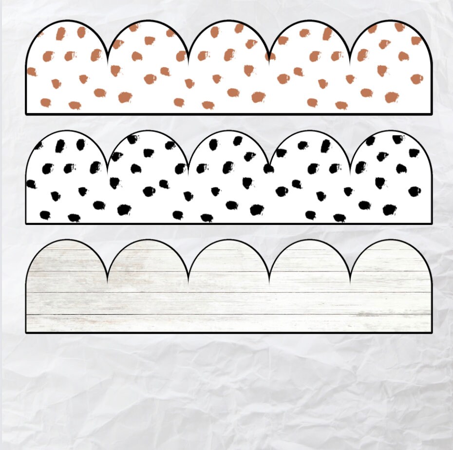 Modern Boho Bundle | Printable Classroom Bulletin Board Borders - Etsy