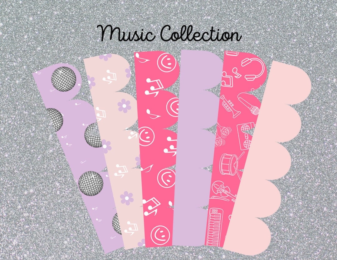 Music Teacher Bundle | Printable Classroom Bulletin Board Borders - Etsy