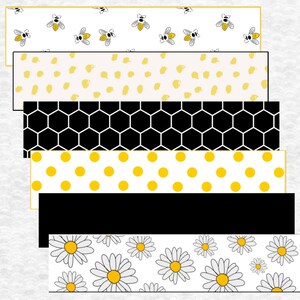 Bumble Bee Collection | Bulletin Board Borders Digital Download - Etsy