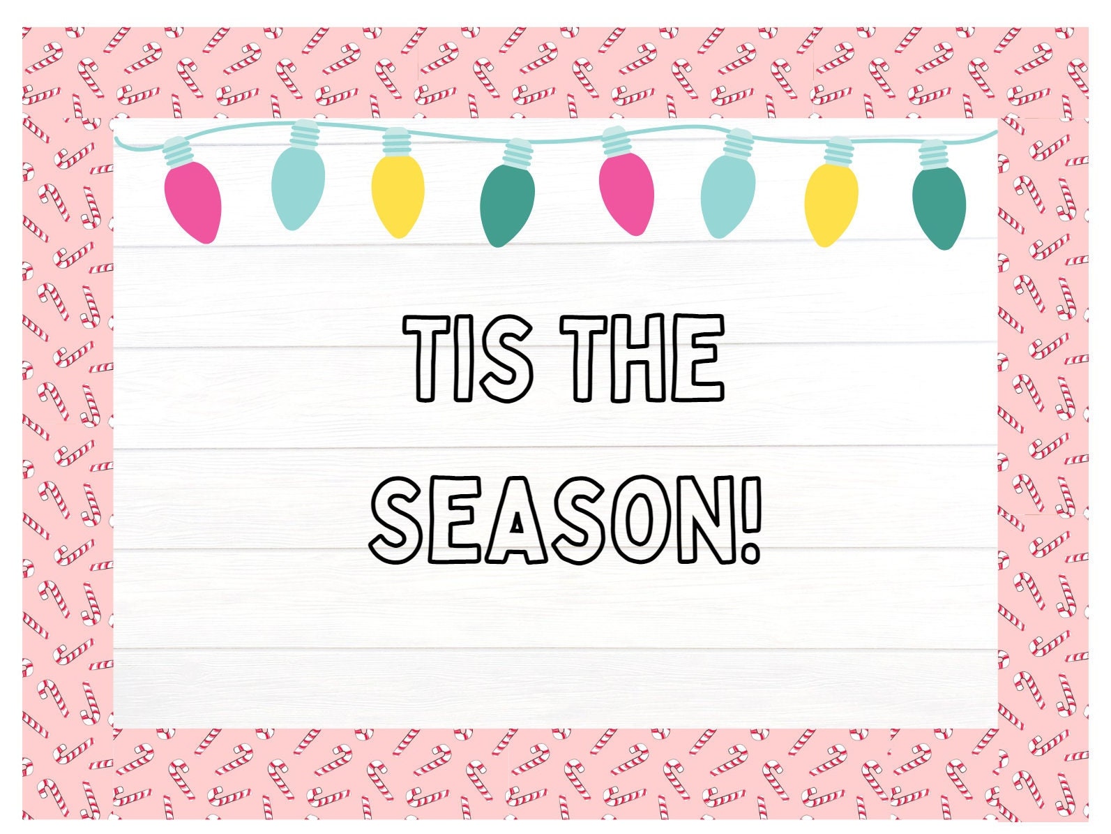 Christmas Border Bundle | Printable Classroom Bulletin Board Borders - Etsy