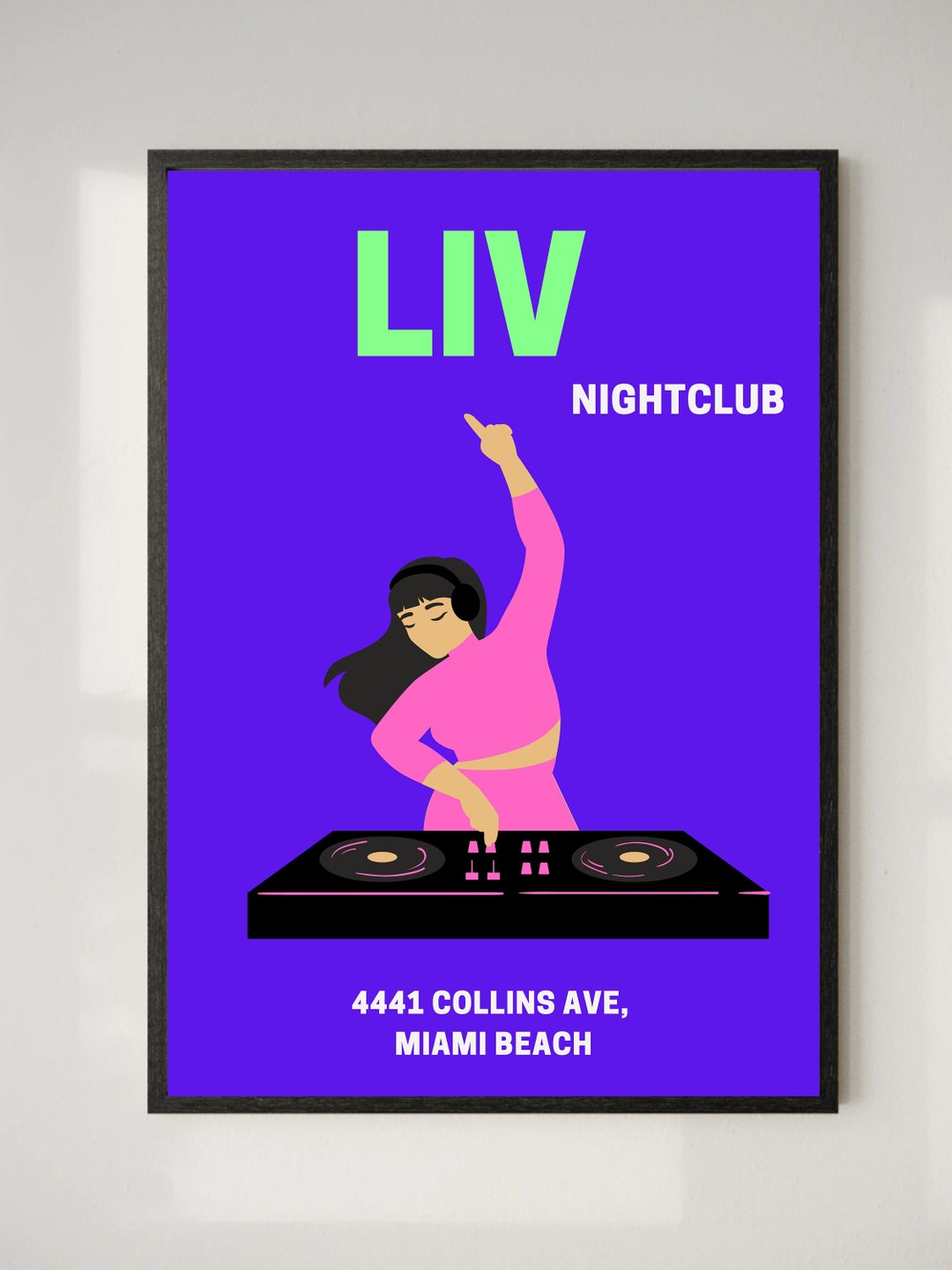 Umiami LIV Digital Print - Etsy