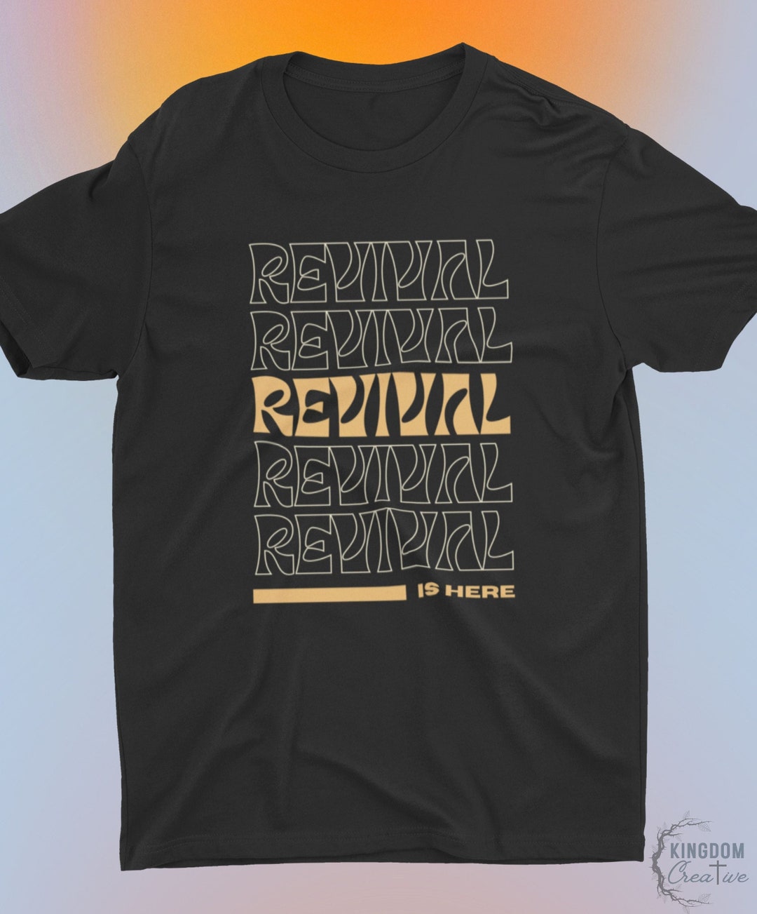 Retro Revival is Now Shirt, REVIVAL 2023 Tshirt, Asbury Revival 2023 ...