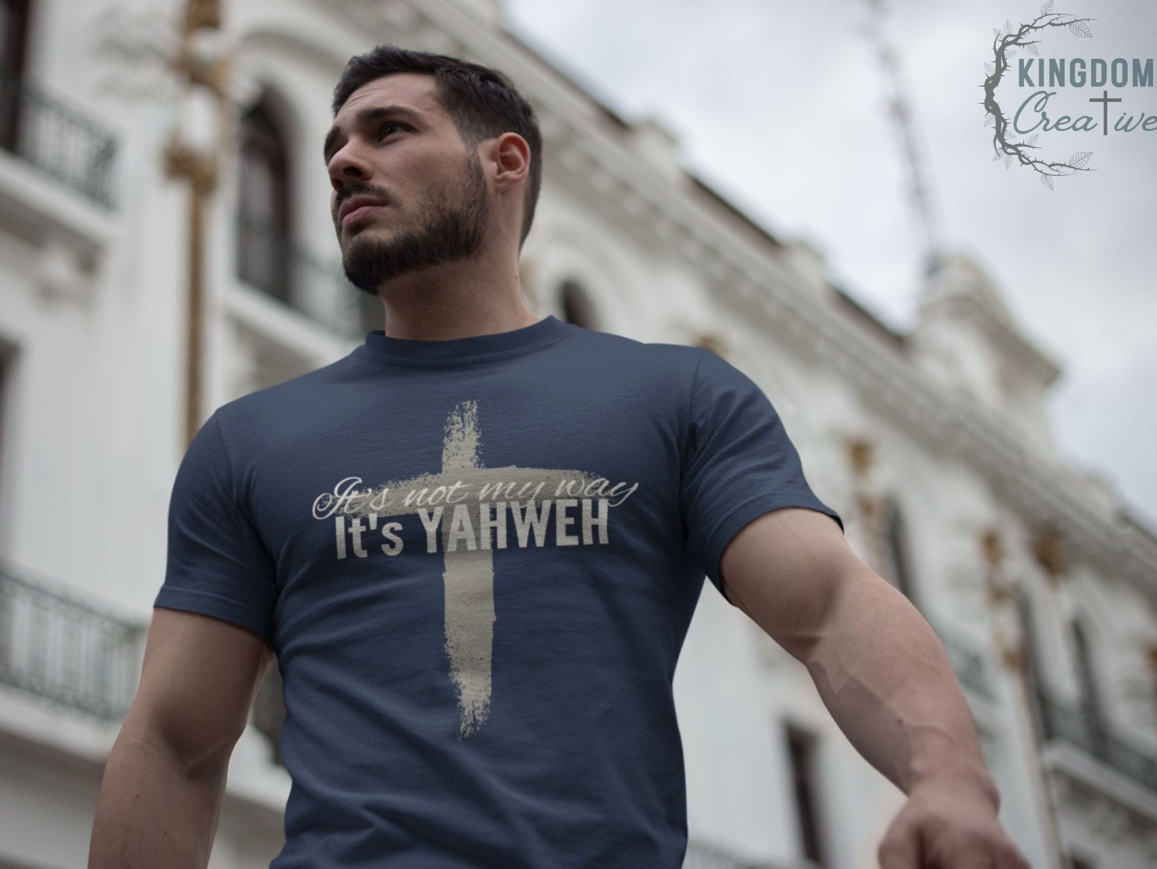 Mens' Yahweh T-shirt,it's Not My Way It's YHWH Shirt,christian YAHWEH ...