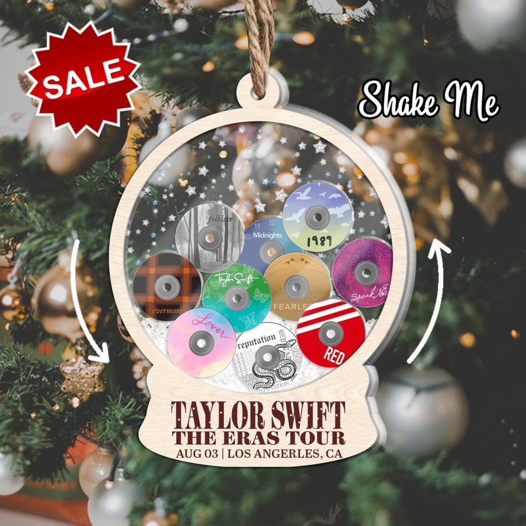 Custom Eras Tour House Ornament the Eras Tour 2023 Christmas - Etsy