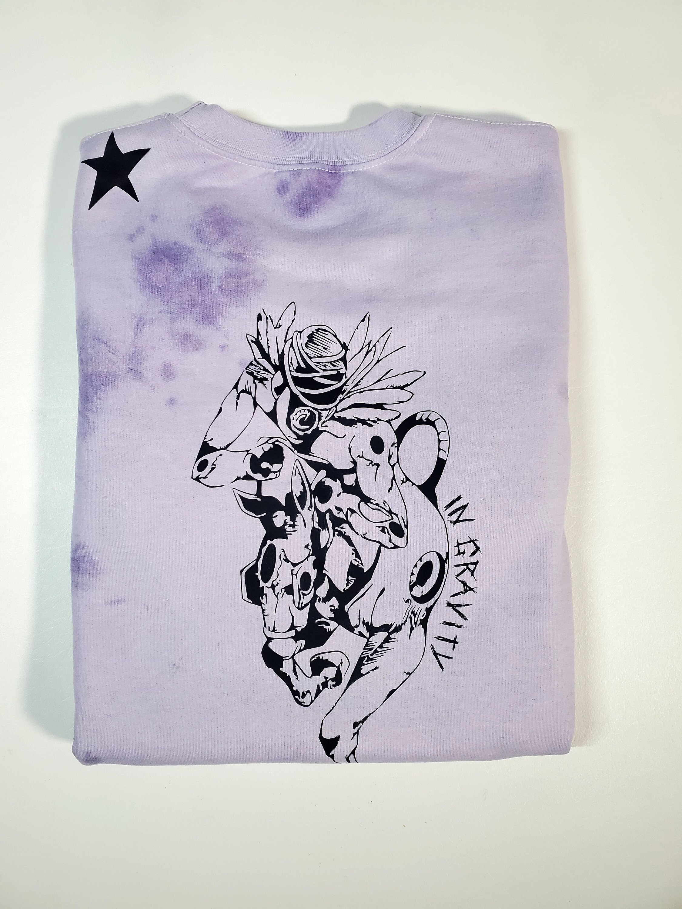 Pucci Gravity Made in Heaven Purple Bleach Wash Dyed Sweatshirt - Etsy