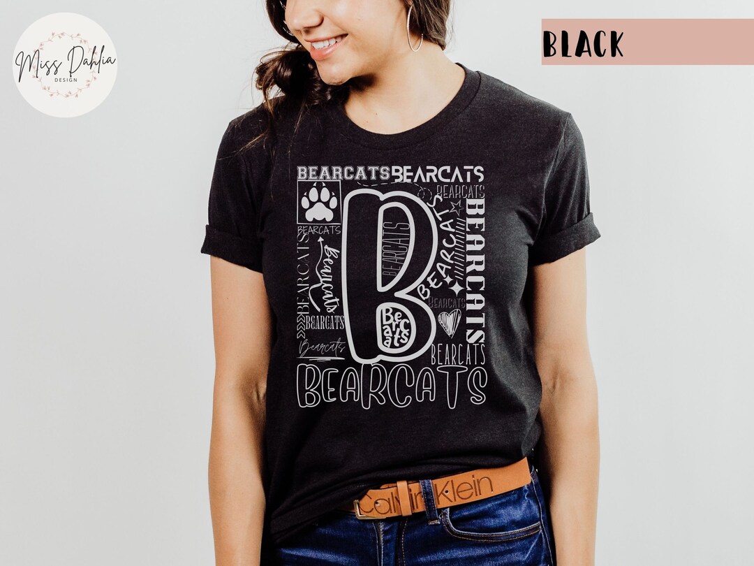 Bearcats Team Mascot Shirt, Team Mascot Tshirt, High School Mascot ...