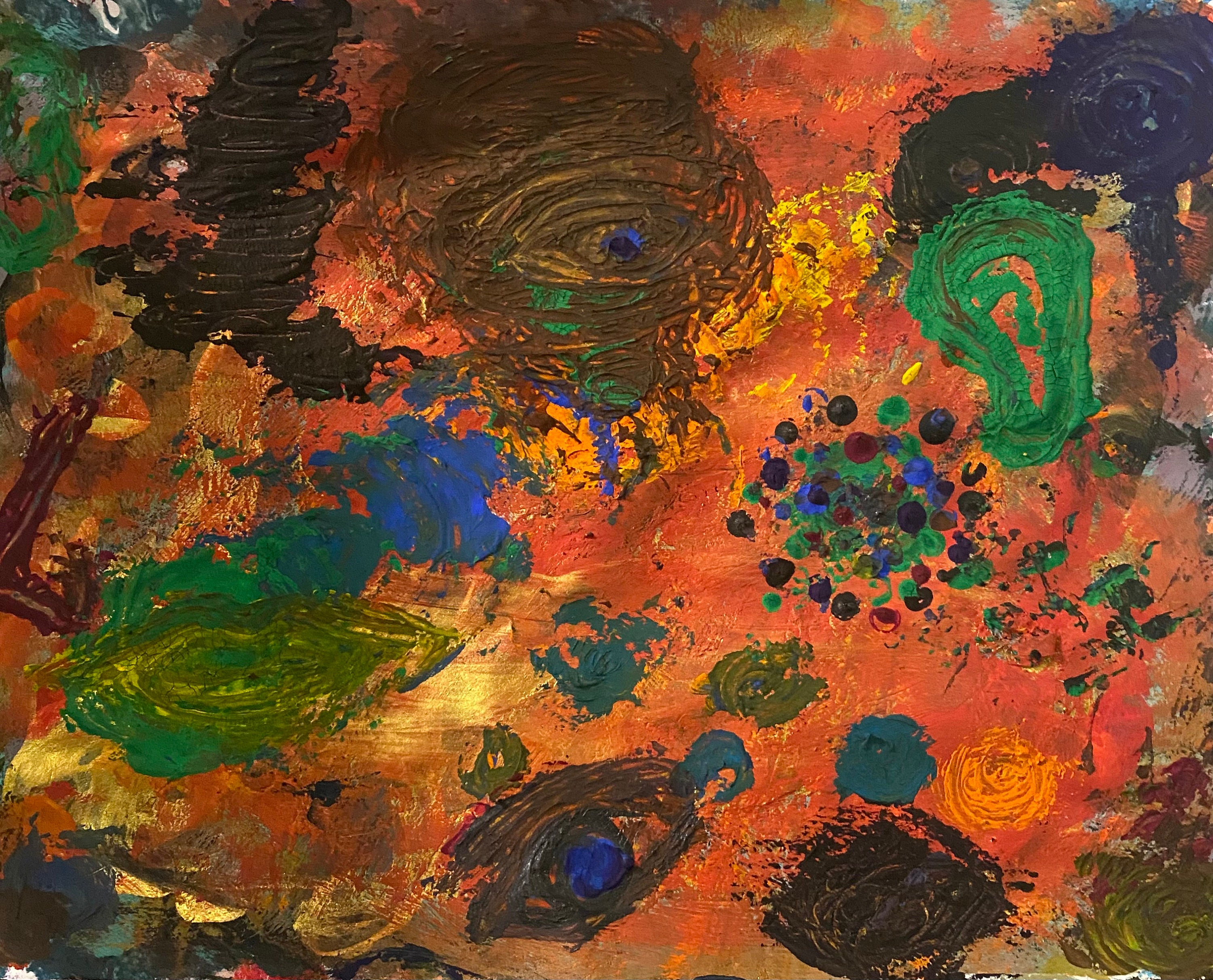 Resurrection Abstract Painting