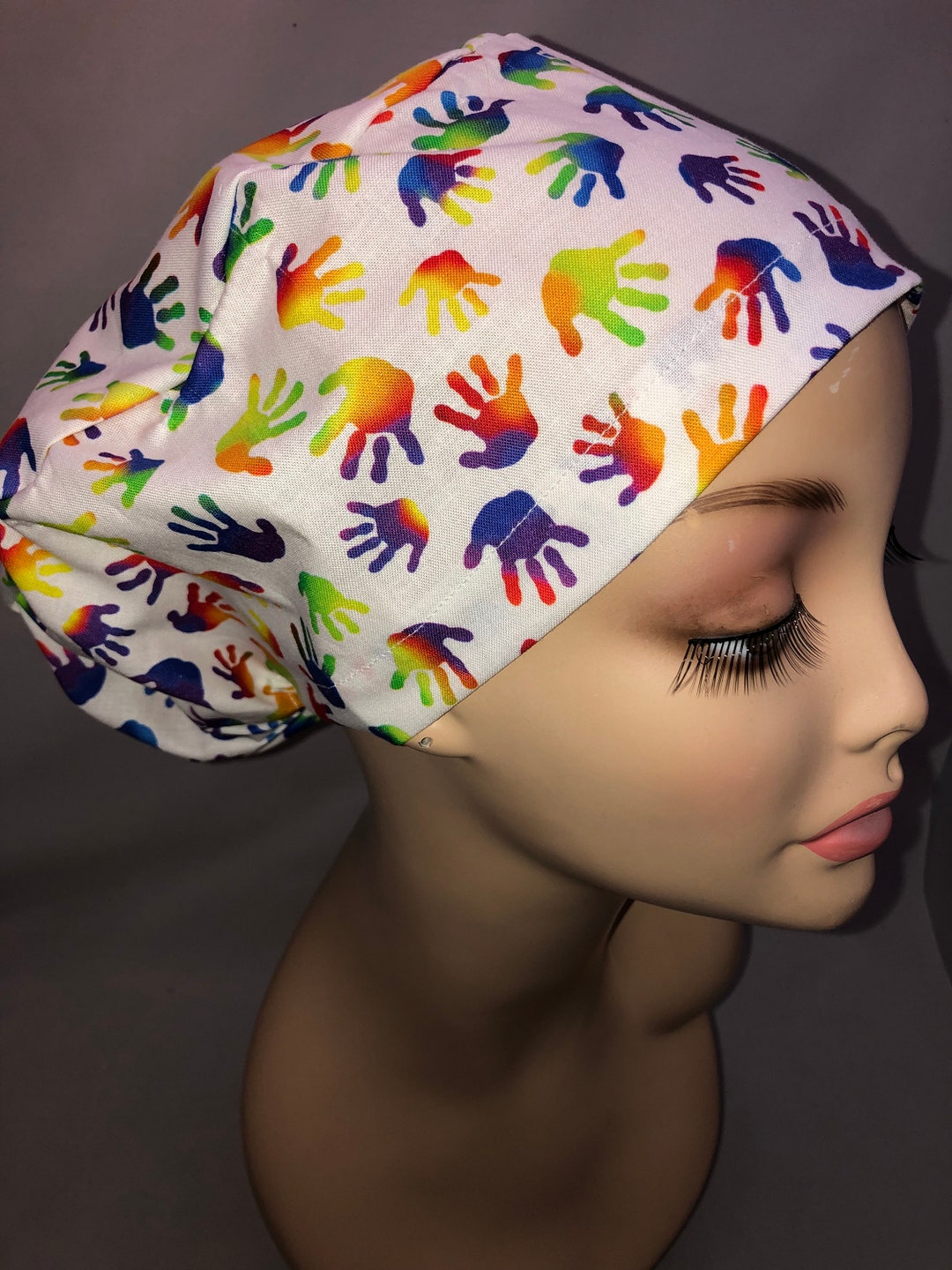 Euro Scrub Hat Hands Ortho Surgery Adjustable Cap CRNA CNOR Dr - Etsy
