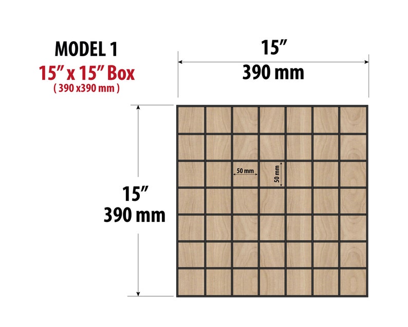 Box and Drawer Divider Organiser Laser Cutting File Svg, Cnc, for ...