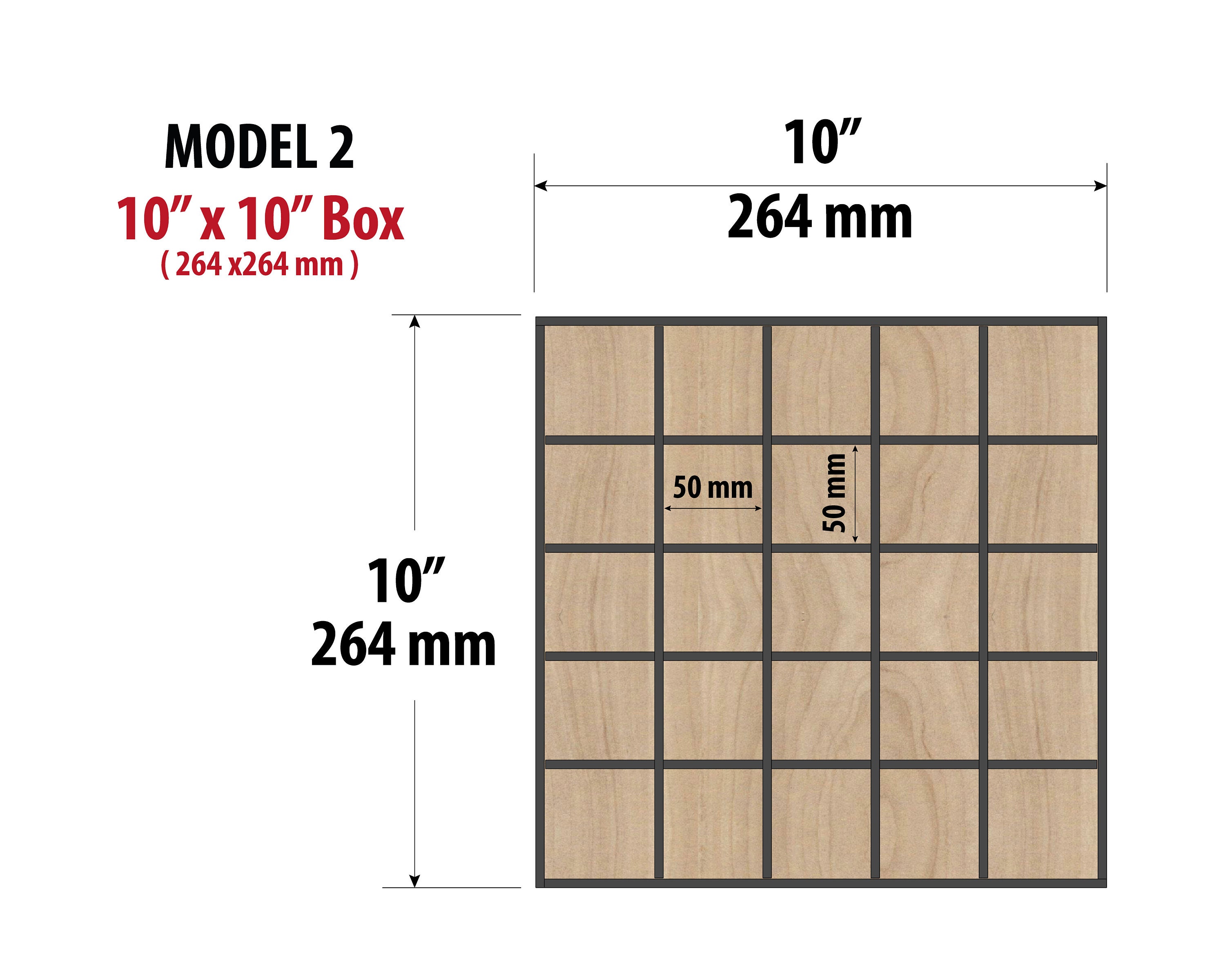 Box and Drawer Divider Organiser Laser Cutting File Svg, Cnc, for ...
