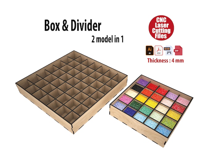 Laser Cut SVG Drawer Organizers, Laser Cut SVG Drawer Dividers, Laser ...