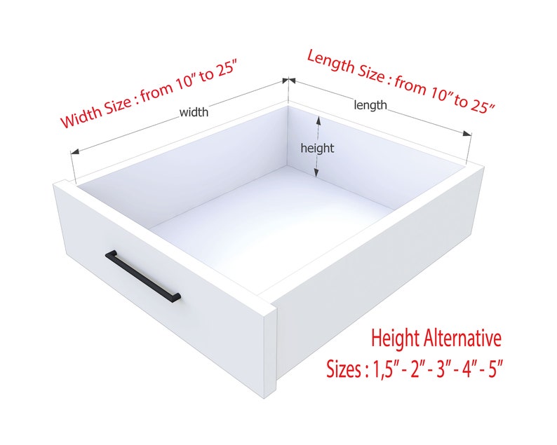 Drawer Divider or Box Organiser Laser Cutting File Svg Cnc - Etsy