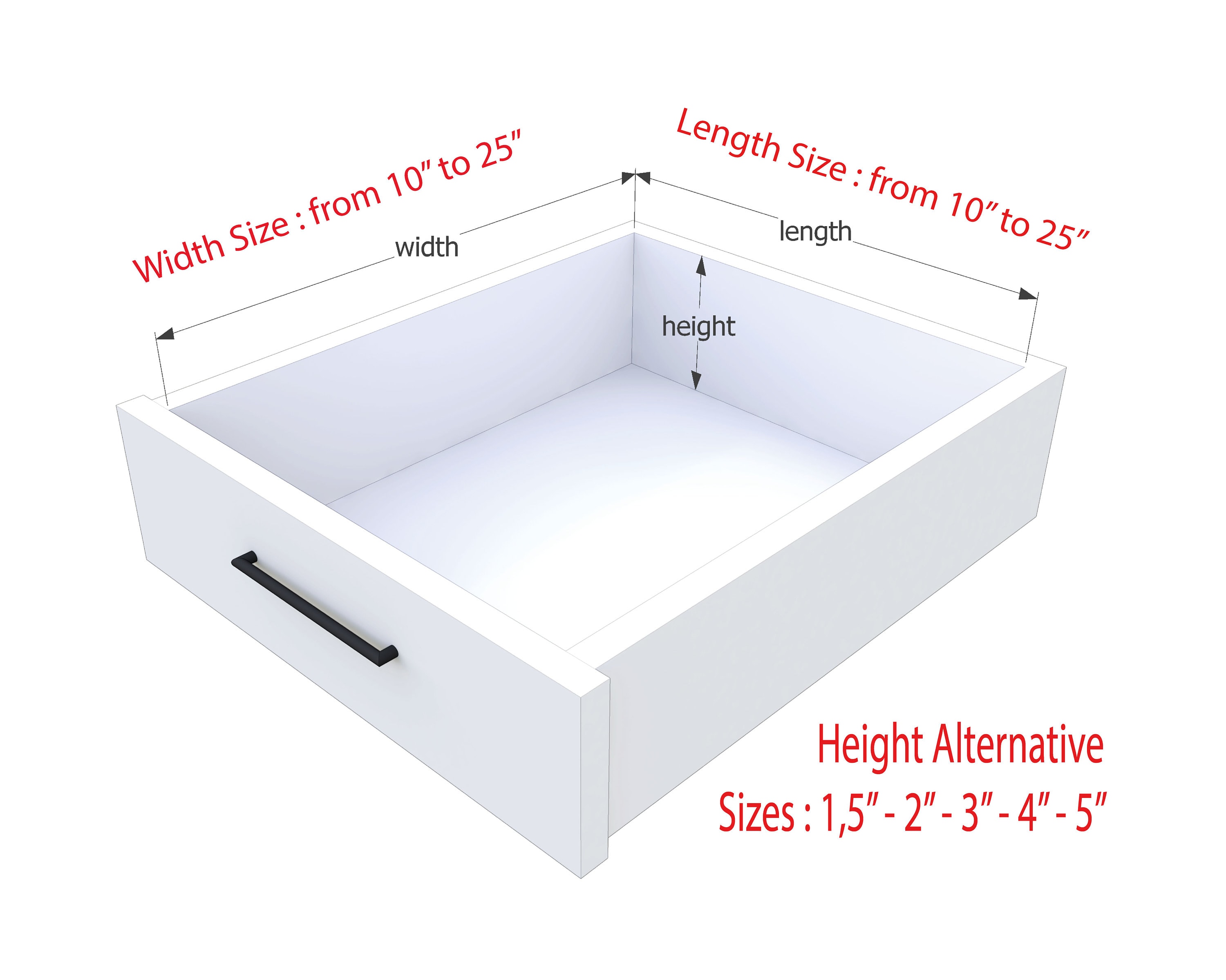 Drawer Divider or Box Organiser Laser Cutting File Svg, Cnc, for ...