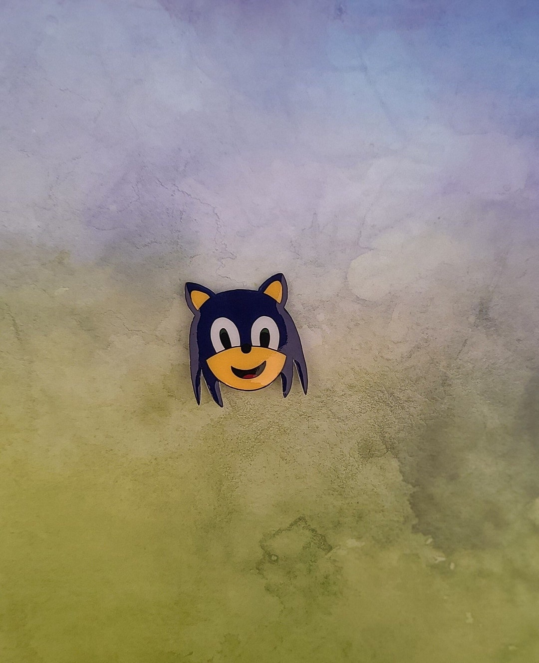 Sonic Plastic Magnet - Etsy