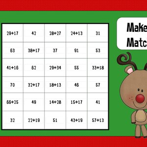 Addition Games: 2 and 3 Digit With Regrouping - Etsy