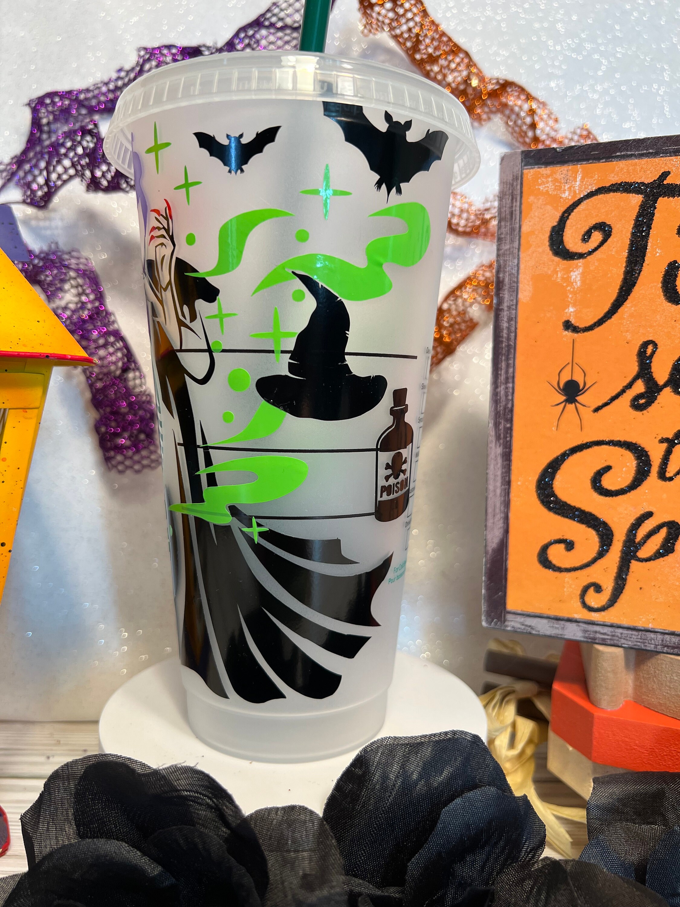 Hocus Pocus Starbucks Cup | Halloween Starbucks Cup | Hocus Pocus Cold ...