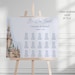 Fairytale Castle Wedding Seating Chart Template, Be Our Guest Printable ...