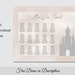 Silver Glitter Castle Seating Chart Template, Disneyland Castle ...