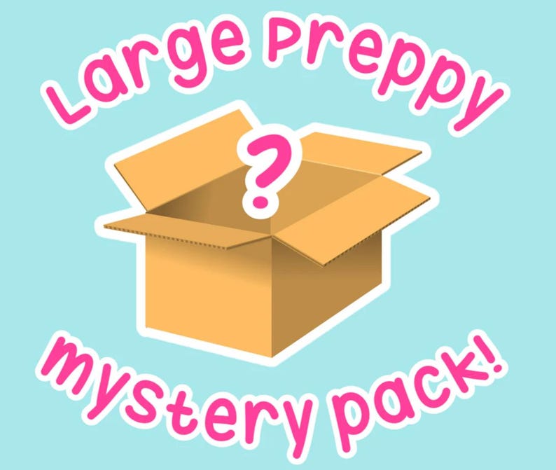 Large Preppy Mystery Pack - Etsy