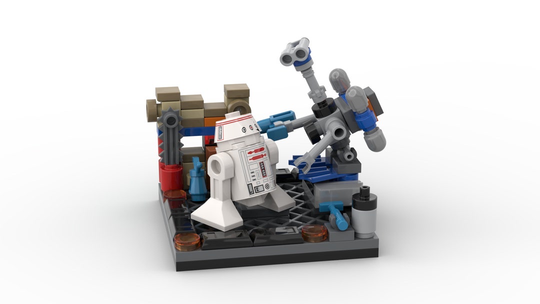 G2-9T | Star Tours Vignette Disneyland Building Block Model Kit - Etsy