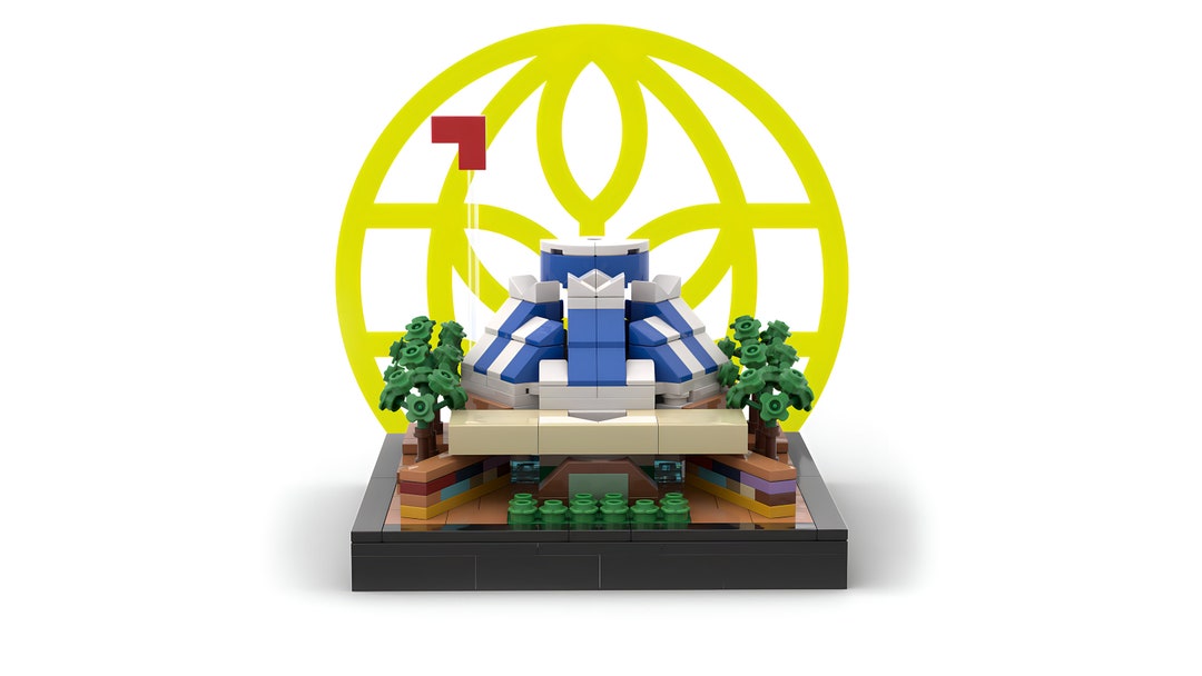 The Land | Modular EPCOT Pavilion Building Block Model Kit - Etsy