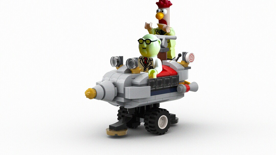 Muppet Mobile Lab | the Muppets EPCOT Building Block Model Kit - Etsy
