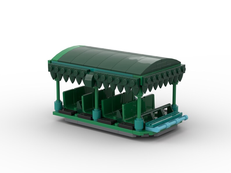 Living With the Land Boat EPCOT Building Block MOC Model - Etsy