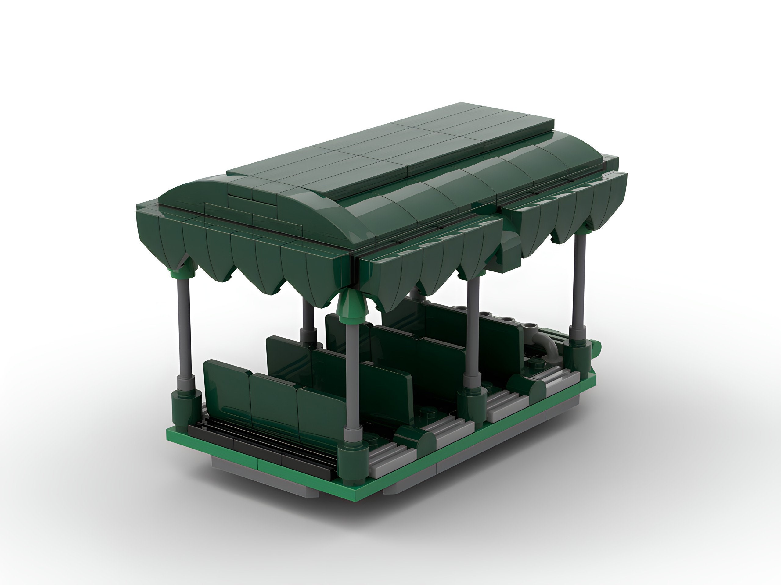 Living With the Land Boat EPCOT Building Block LEGO Model - Etsy