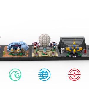 Spaceship Earth Modular EPCOT Pavilion Building Block Model Kit - Etsy