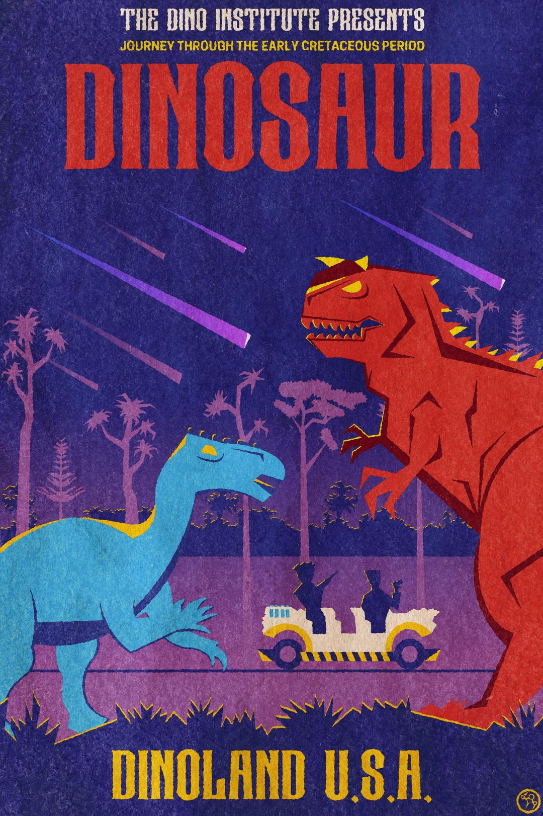Countdown to Extinction | Dinosaur Vintage Attraction Poster Animal ...