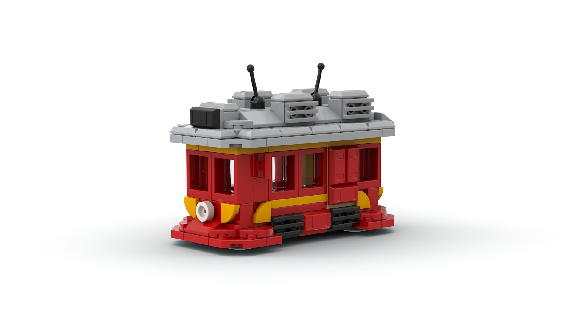 Mini Red Car Trolley | Disney California Adventure Buena Vista Street ...
