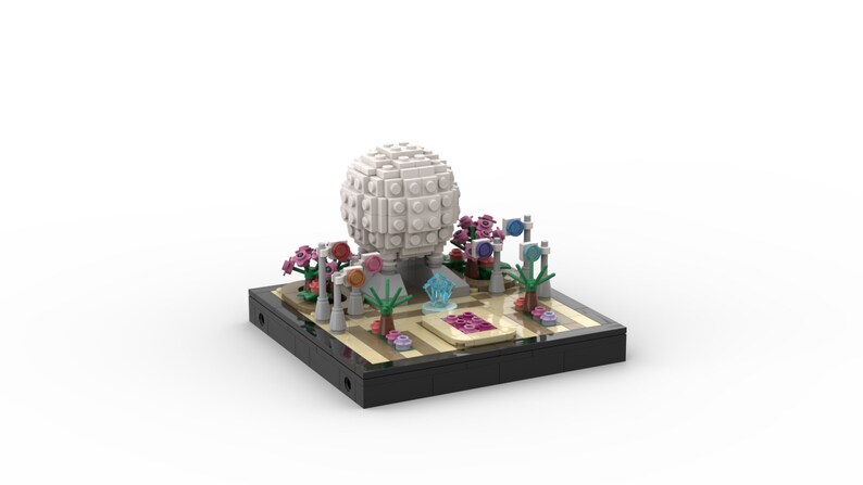 Spaceship Earth | Modular EPCOT Pavilion Building Block Model Kit - Etsy