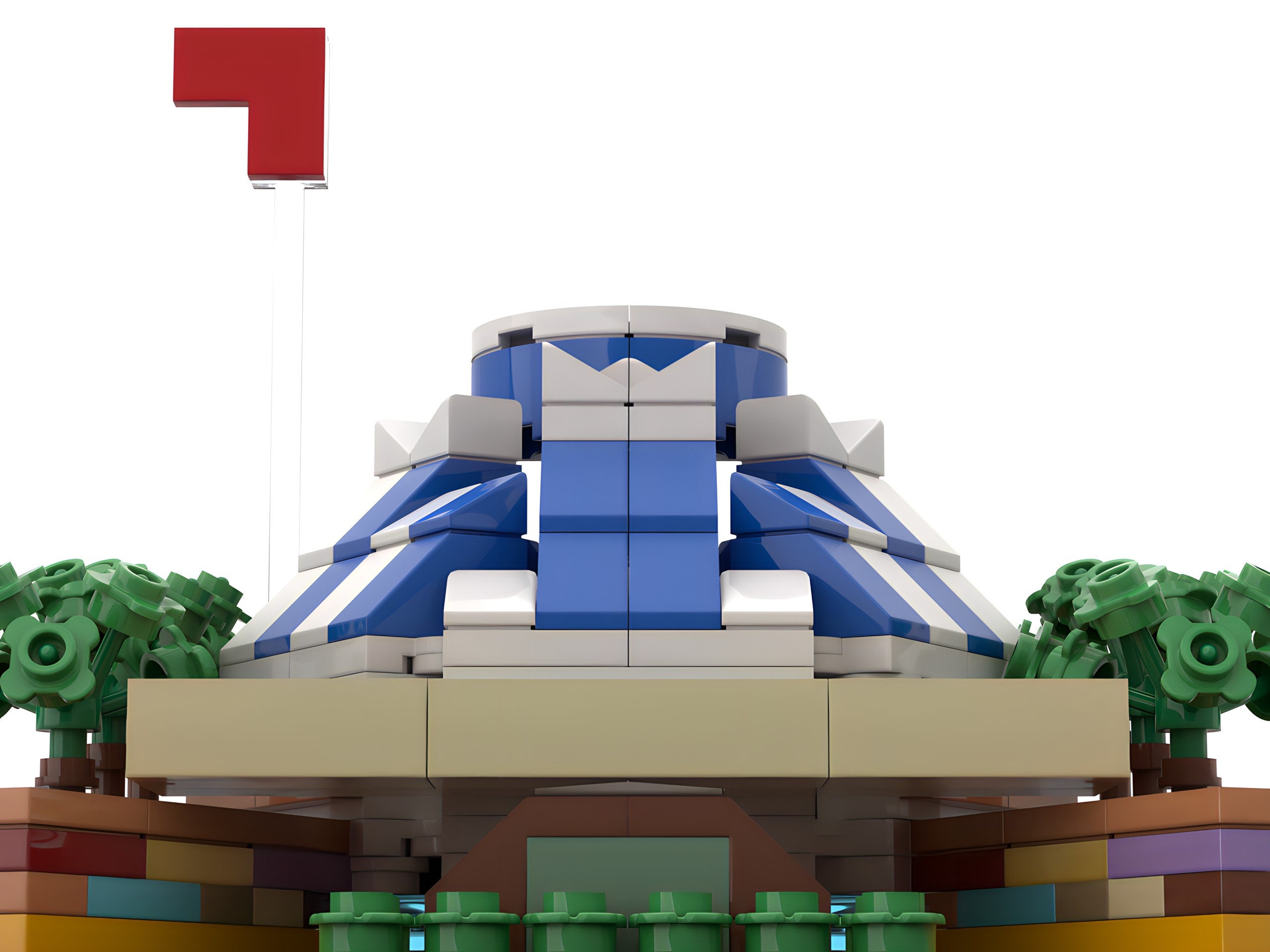 The Land | Modular EPCOT Pavilion Building Block Model Kit - Etsy