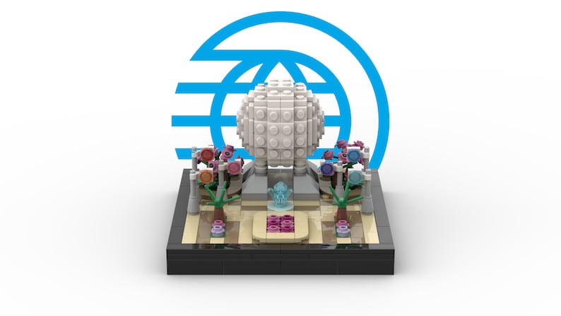 Spaceship Earth | Modular EPCOT Pavilion Building Block Model Kit - Etsy