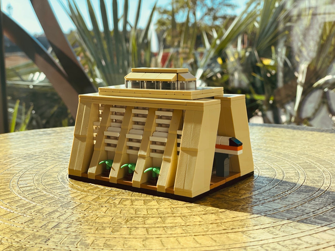 Contemporary Resort | Walt Disney World Building Block Model Kit - Etsy