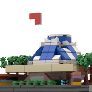 The Land | Modular EPCOT Pavilion Building Block Model Kit - Etsy