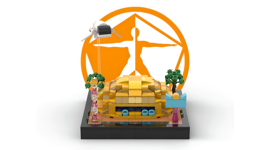 Wonders of Life Modular EPCOT Center Pavilion Building Block Model - Etsy
