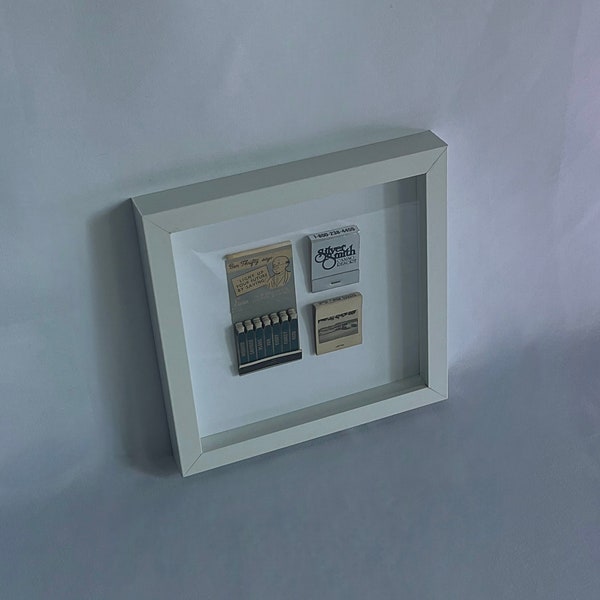 Matchbox Art Shadow Box - Etsy