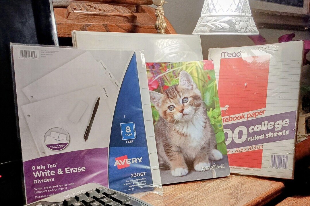 School Supplies Bundle 4 Items 2 New, 2 Used - Etsy