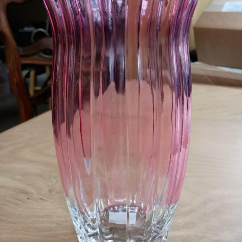 Clear Ribbed Vases - Etsy