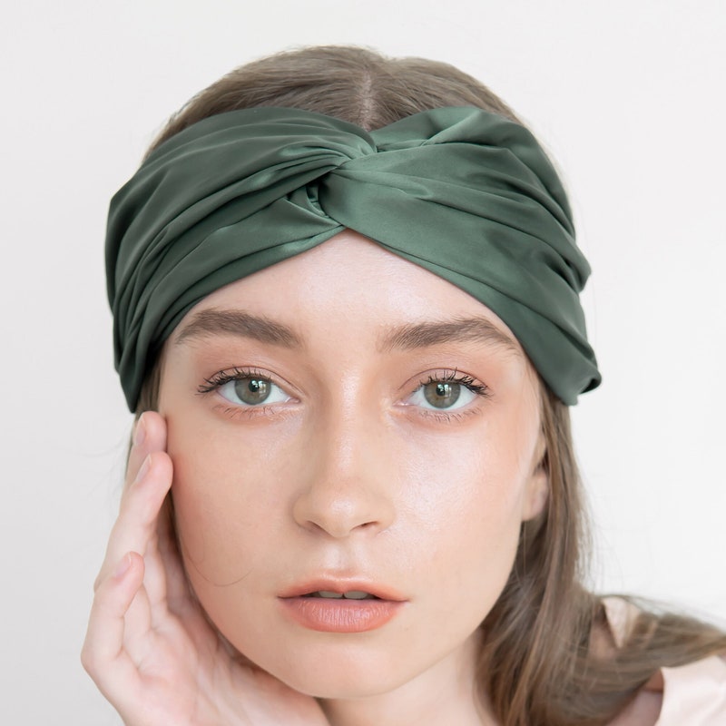 Silk Headband - Etsy