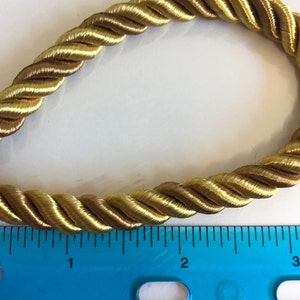 Beautiful Gold Rope Cording Trim - Etsy